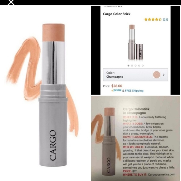 Cargo | Makeup | Cargo Cosmetics Champagne Highlighter | Poshmark